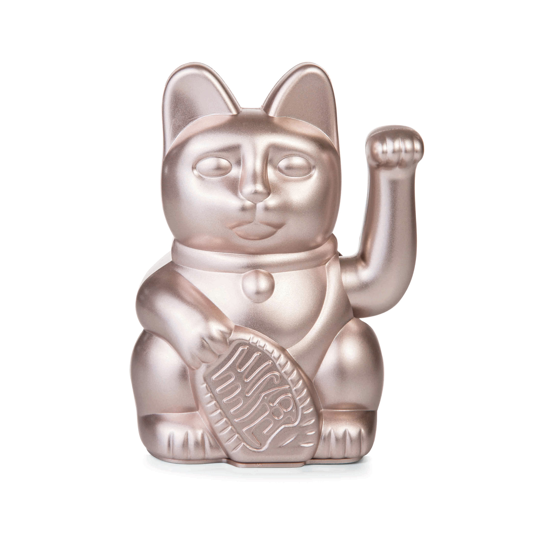 Maneki Neko Gelukskat - lucky kat mini Moonlight - metalic roze - Katsign